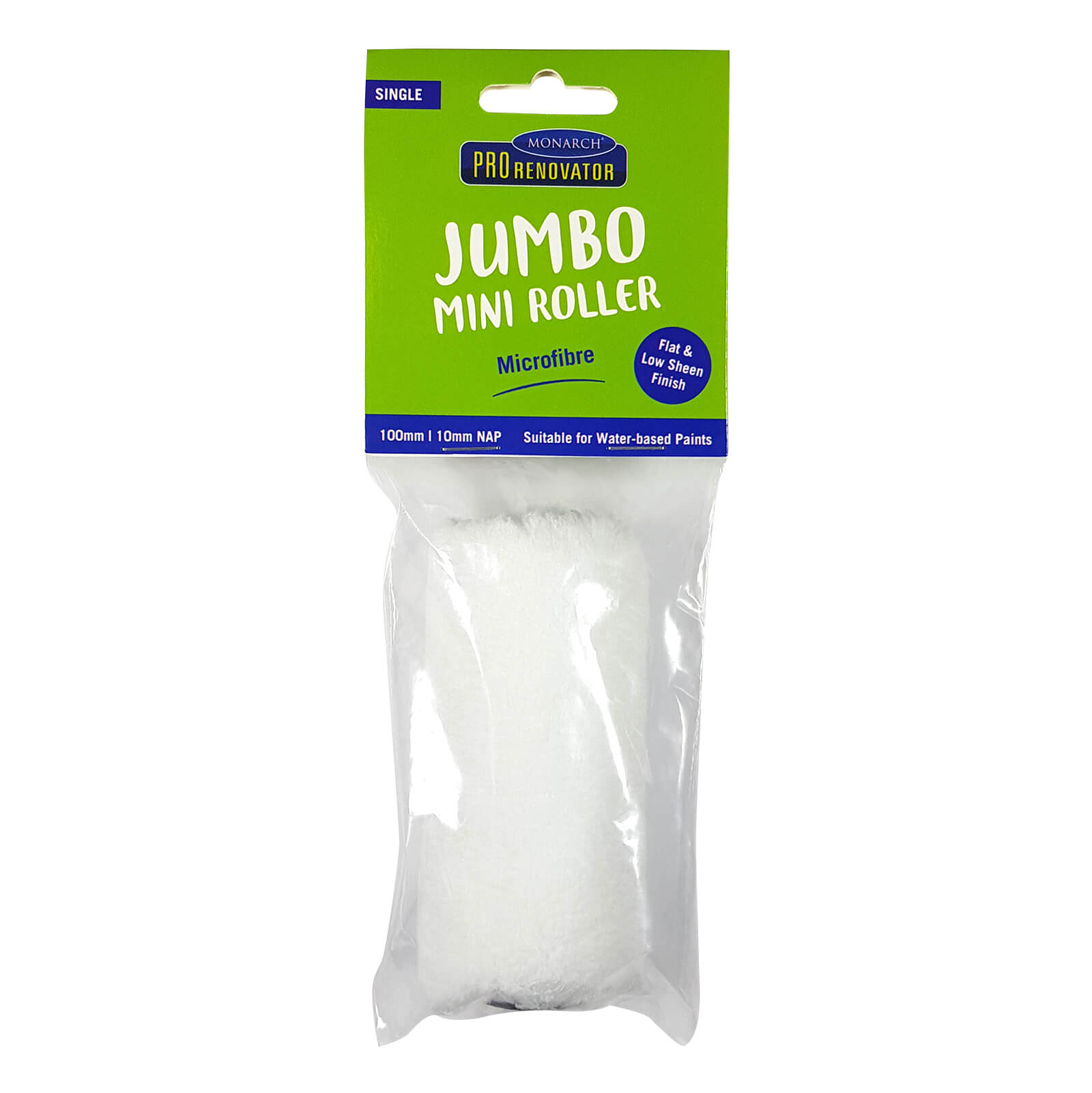 ProRenovator JUMBO Microfibre Mini Roller 100mm - Pro Renovator NZ